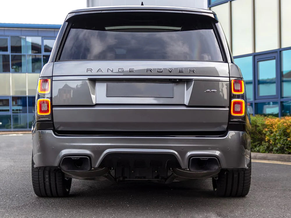 Avr Range Rover Rear Apron Diffuser & Avr Exhaust Finishers 2013-2021 – AVR